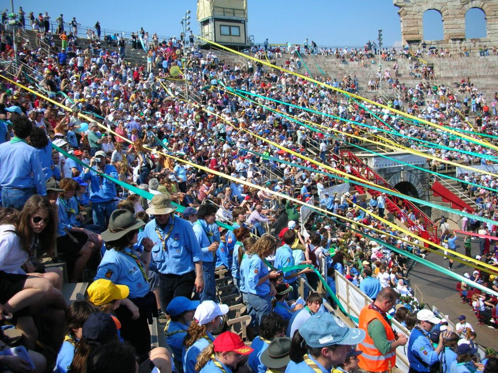 Veronese scouts celebrate 100 years in Arena